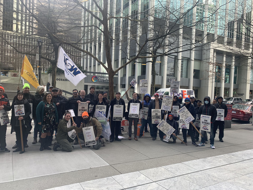 Day of Action in Solidarity with IBEW 213 Members on Strike – Vancouver ...